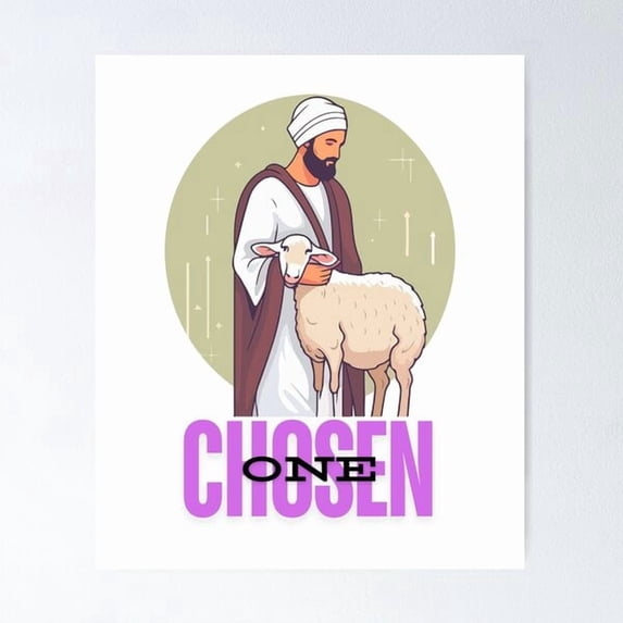 Chosen One Gifts For Christians Poster , Poster Print Only - Walmart.com
