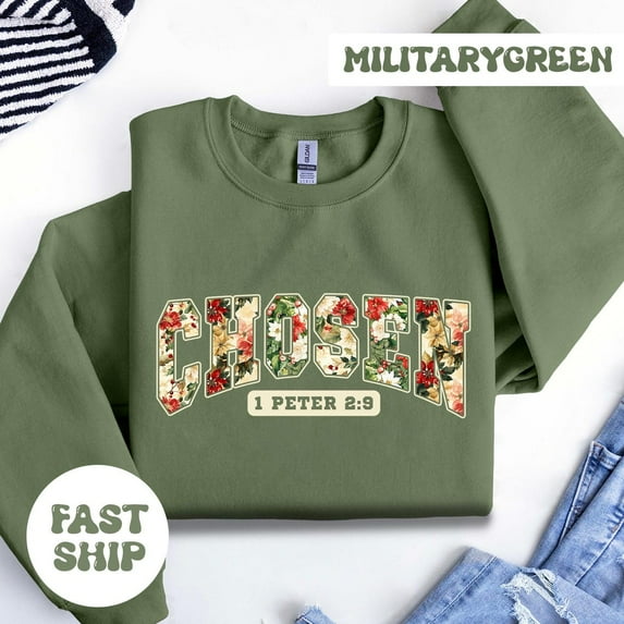 Chosen Shirt, Bible Verse Christian Shirt, Still Chosen Faith Tee ...