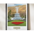 Chosica Peru Travel Poster, Minimalist City Wall Art Print, Peruvian ...
