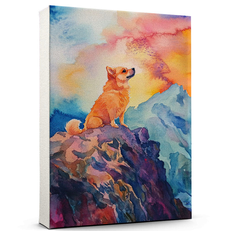 Chow Chow Dog Canvas Climbing Canvas – Funny Chow Chow Dog Canvas ...