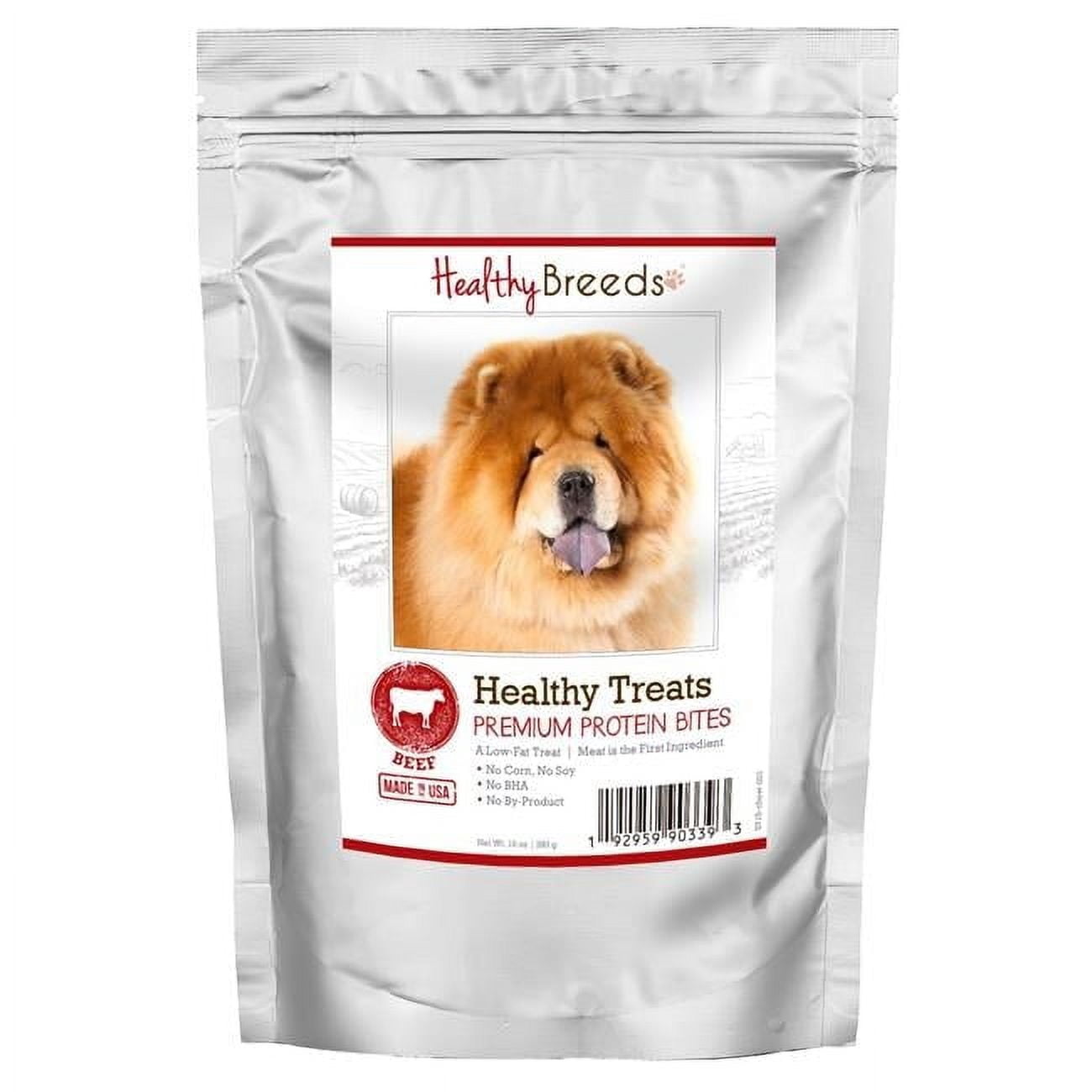 Chow Chow Healthy Treats Premium Protein Bites Beef Dog Treats, 10 oz ...