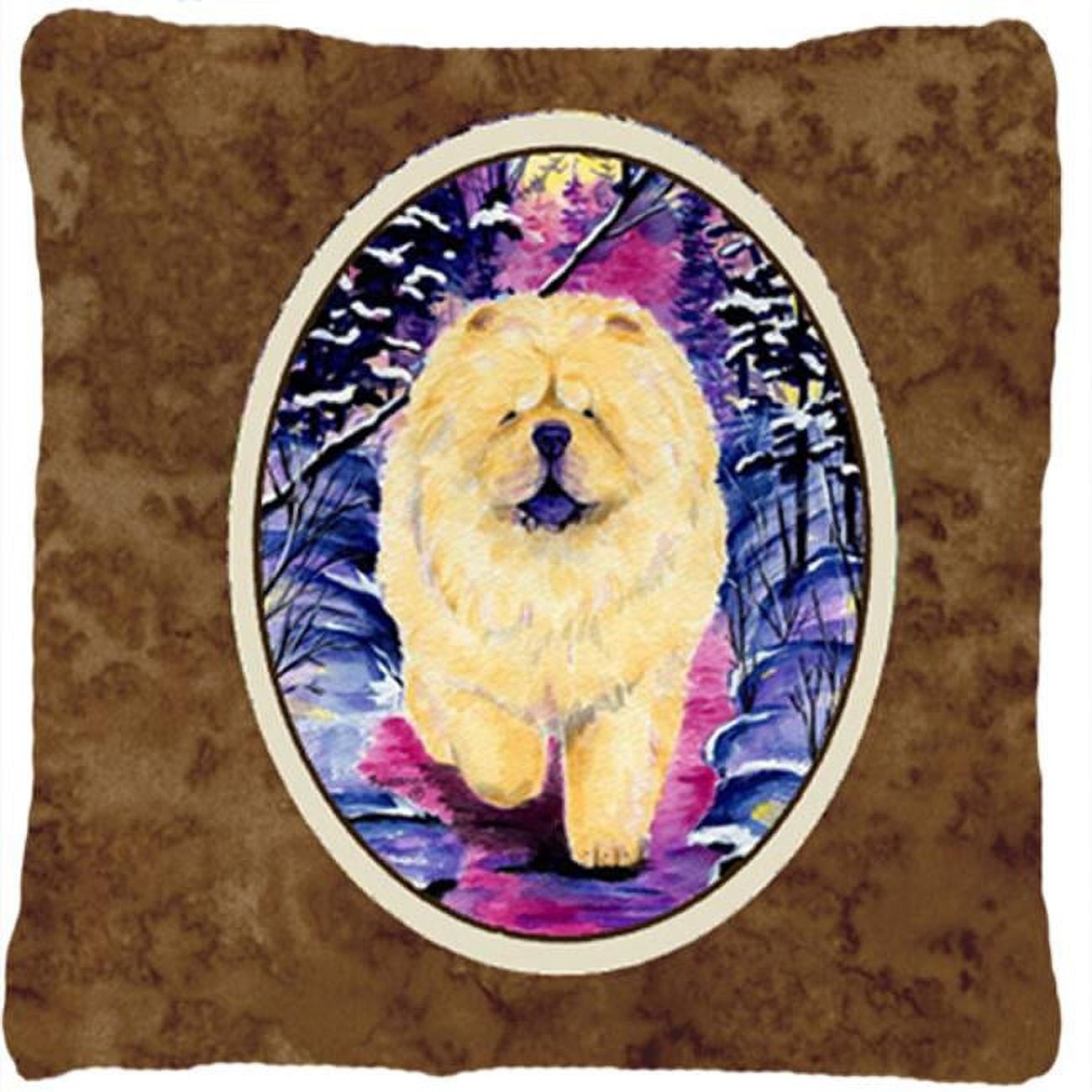 Chow Chow Indoor & Outdoor Fabric Decorative Pillow - Walmart.com