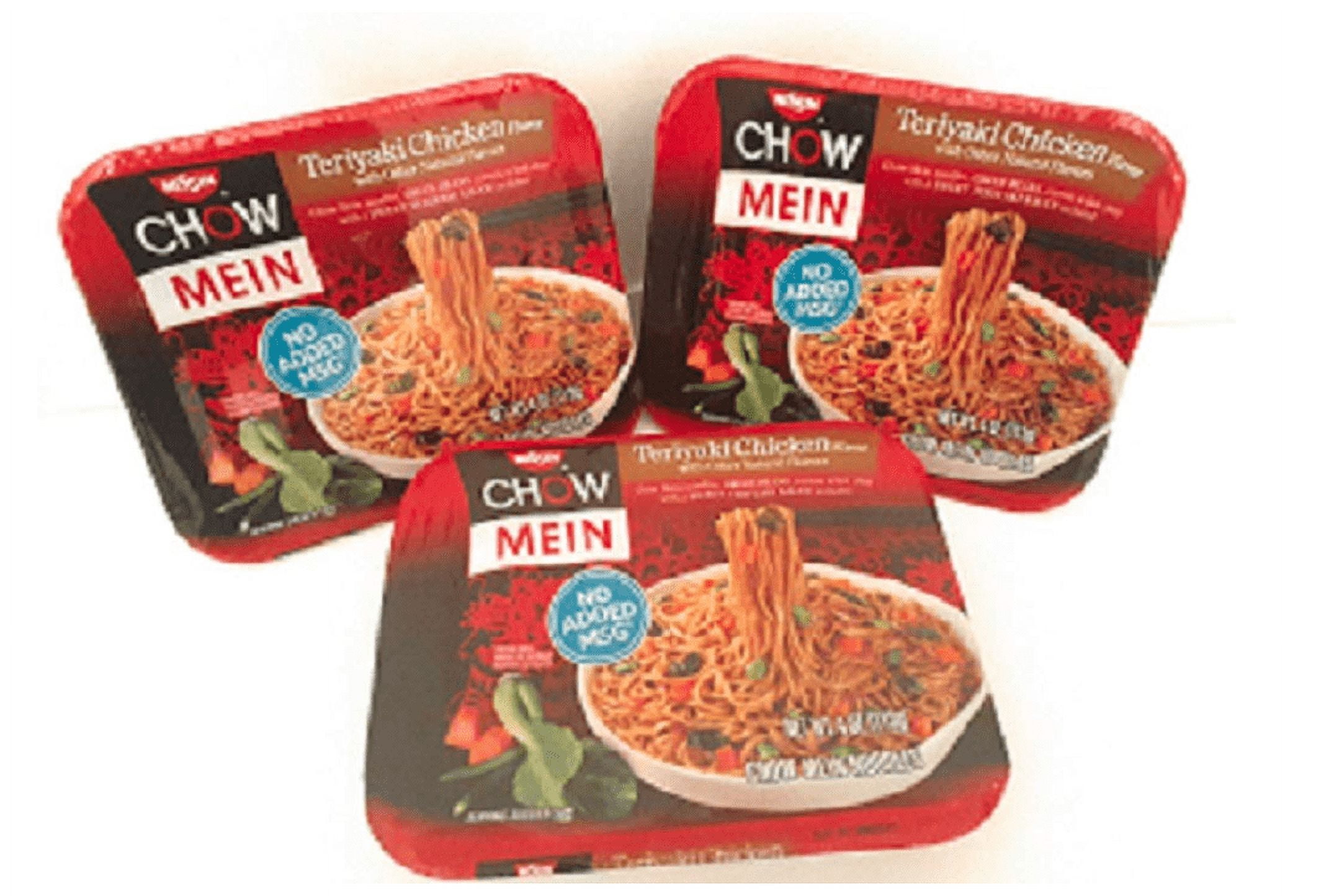 Chow Mein Instant Noodle (Teriyaki Chicken Flavor) - 4oz [Pack of 3 ...