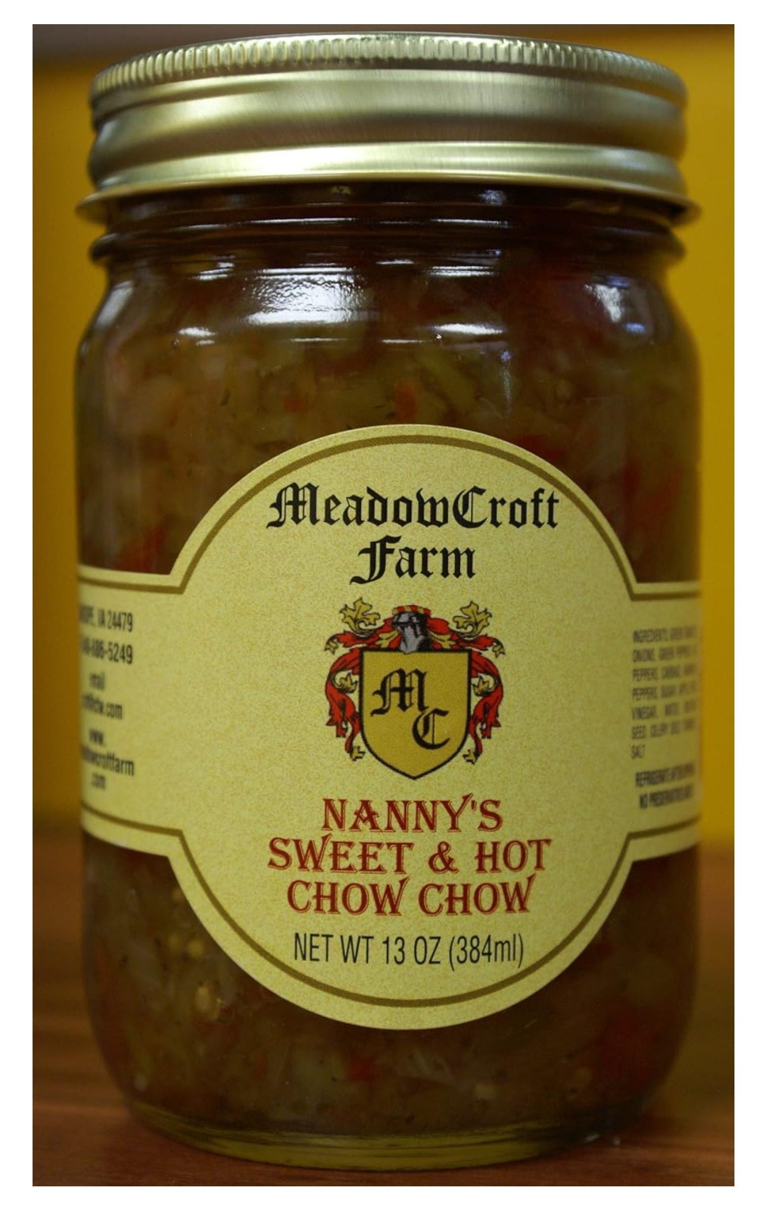 Chow Chow Sweet & Hot - Drevy Nanny's Sweet & Hot Chow Chow 2 Pack All ...