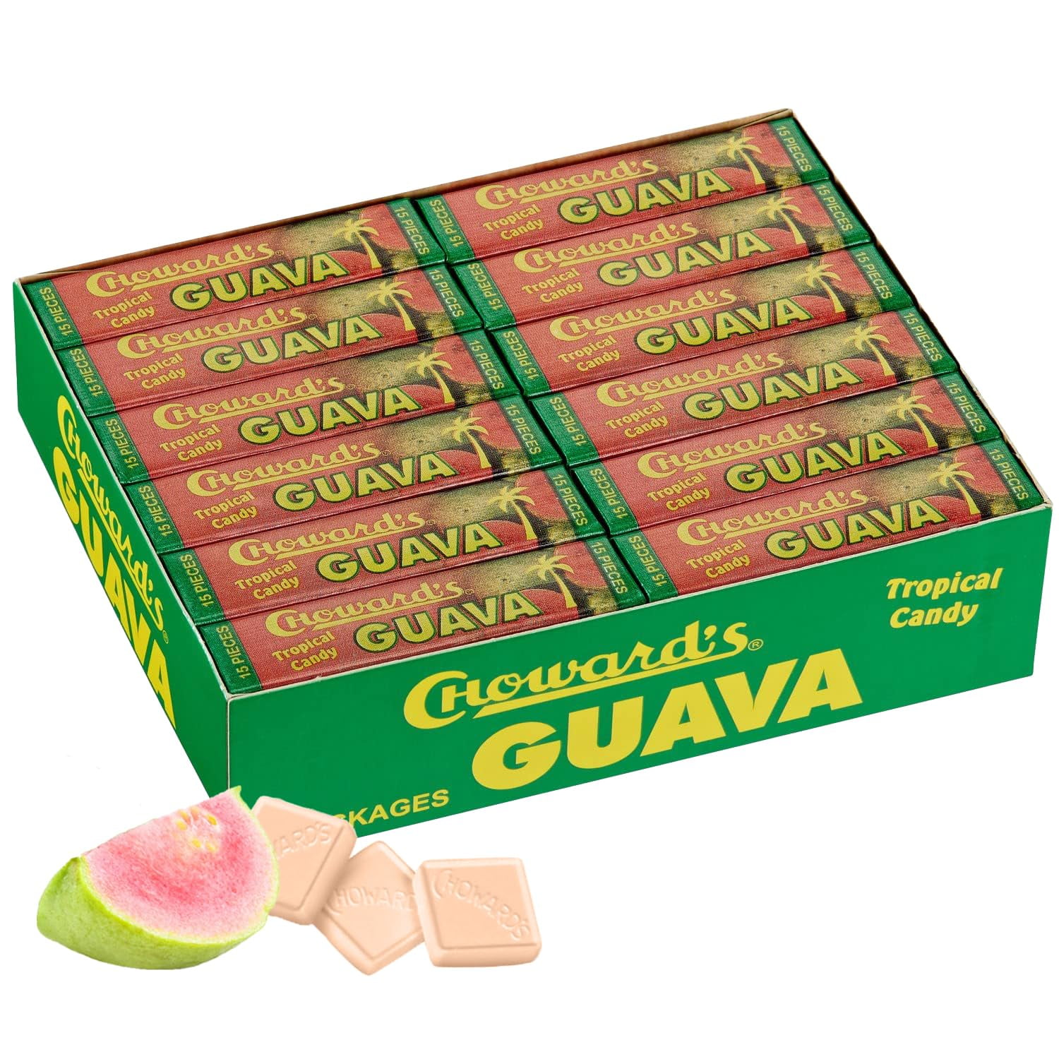 Choward's Guava Tropical Candy BCF26 | Unique Fruit Flavors Mint for ...