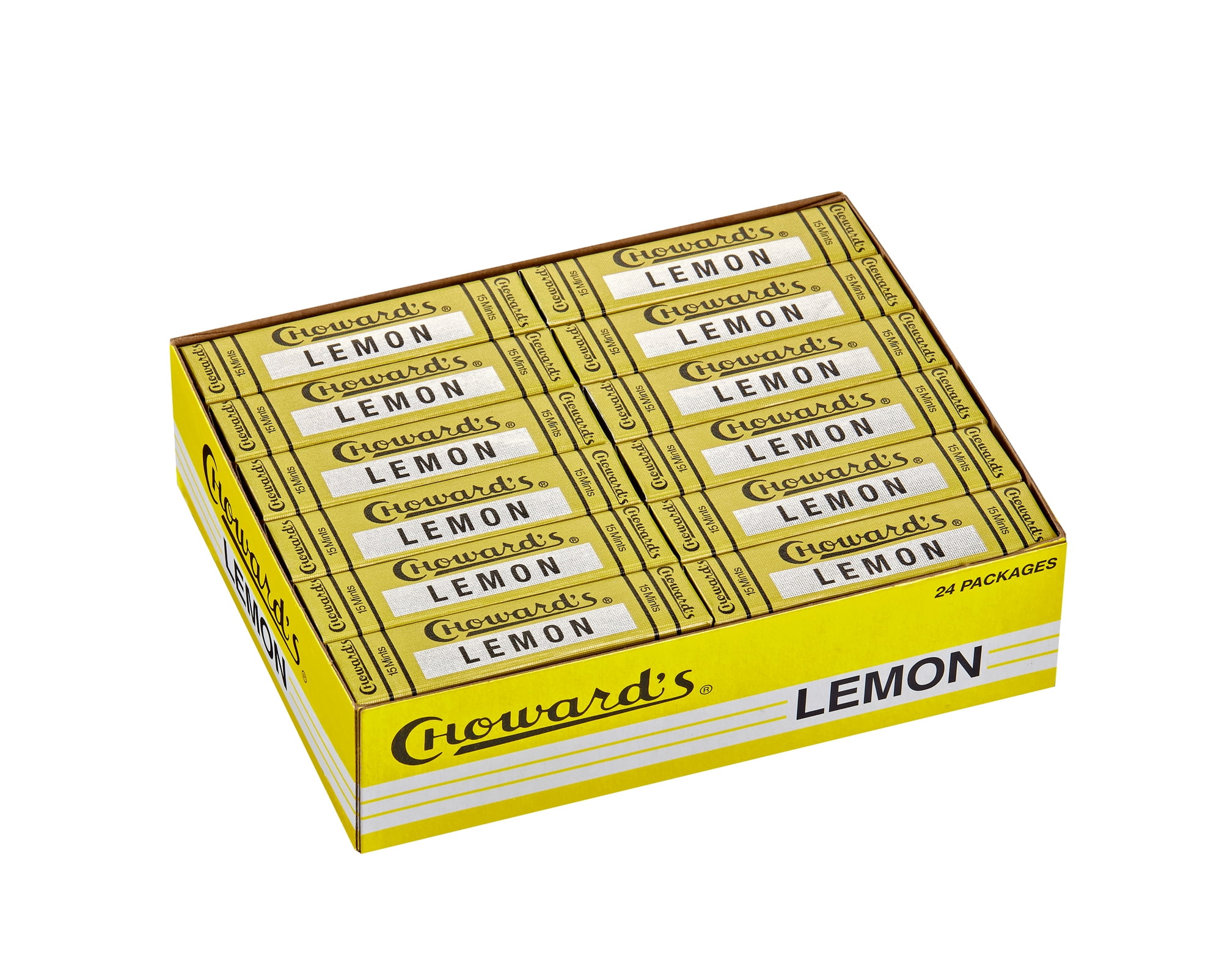 Choward's Lemon Flavored Mints Candy, Pack of 24 - Walmart.com