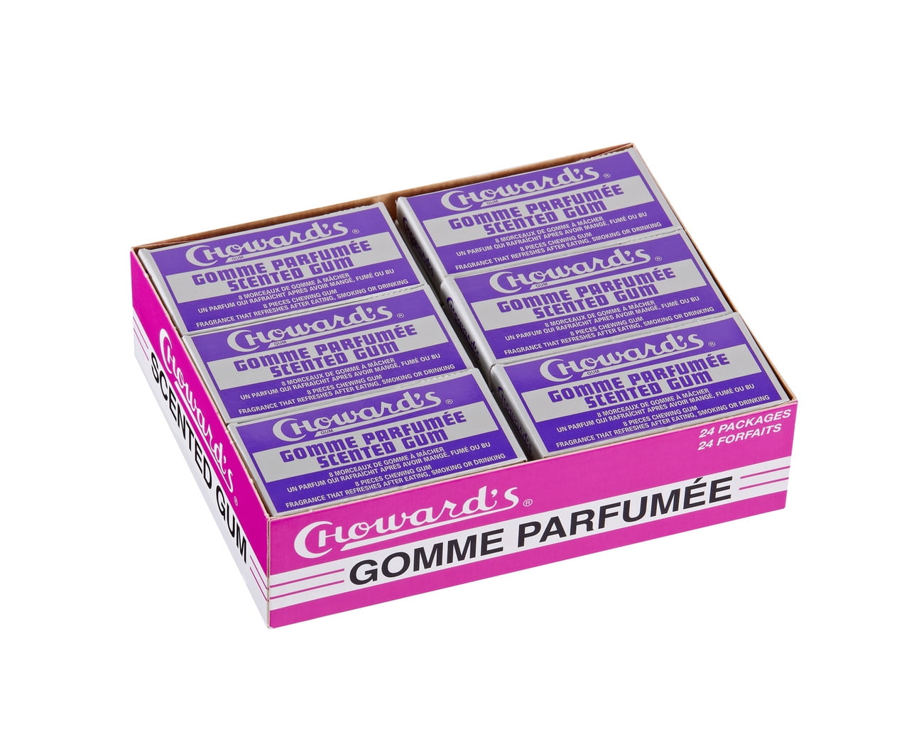 Choward's Scented Gum, Gomme Parfumée (French Packaging), 0.50 Ounce ...
