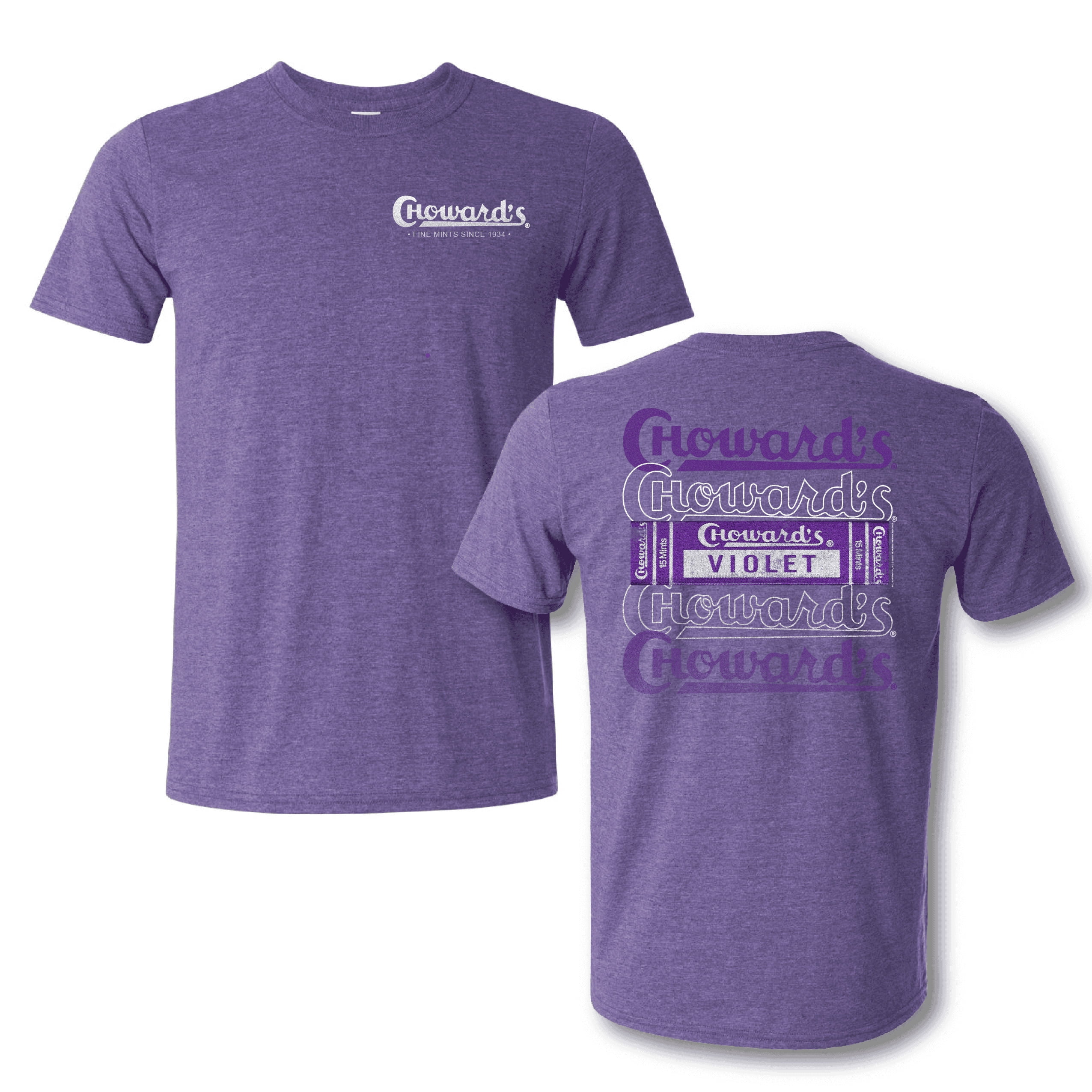 Choward's® Violet Fine Mints Since 1934 Tee - Walmart.com