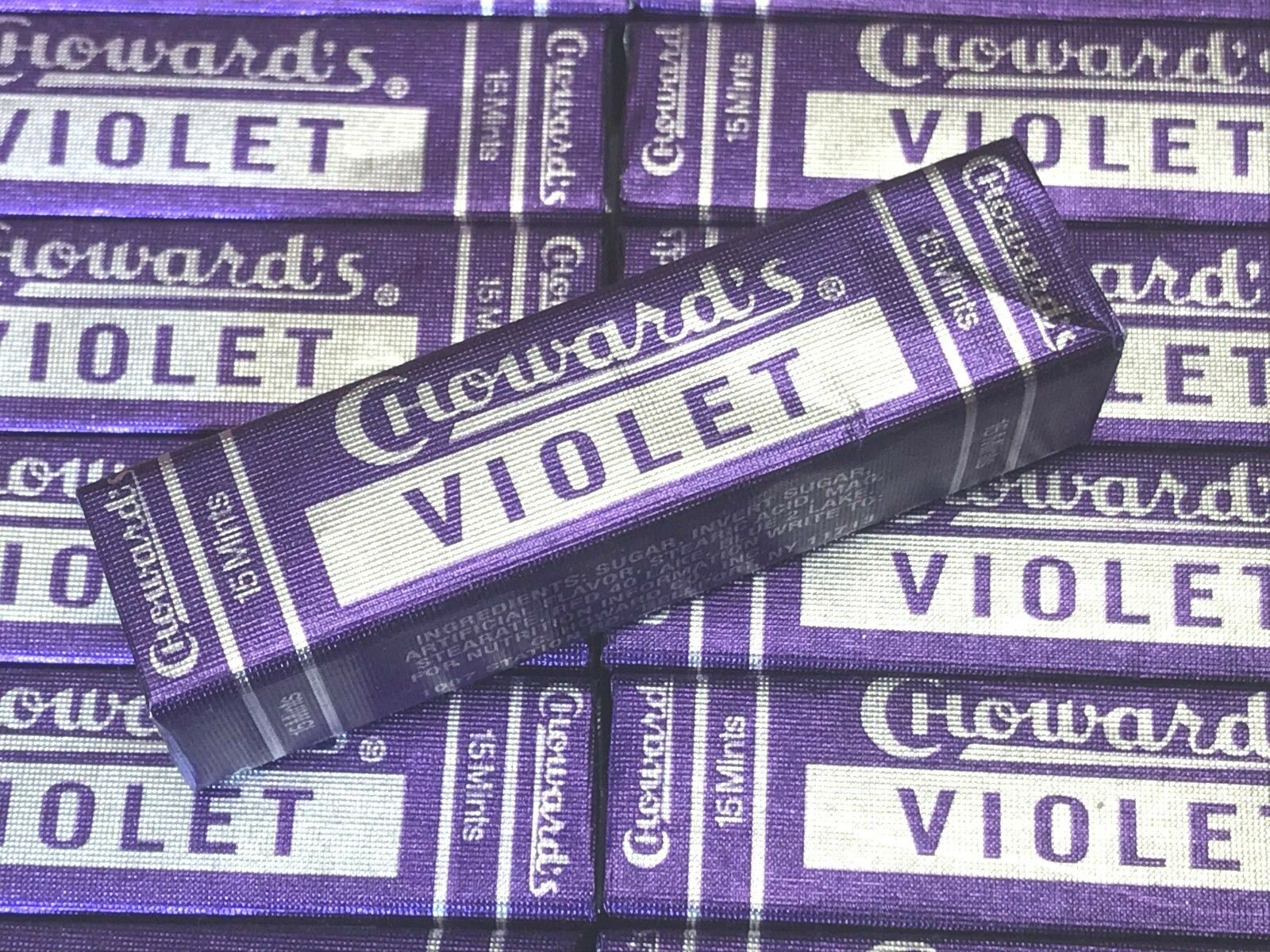 Choward's Violet Mints - 12 PACK - C Howard's Floral Flavored Candy ...