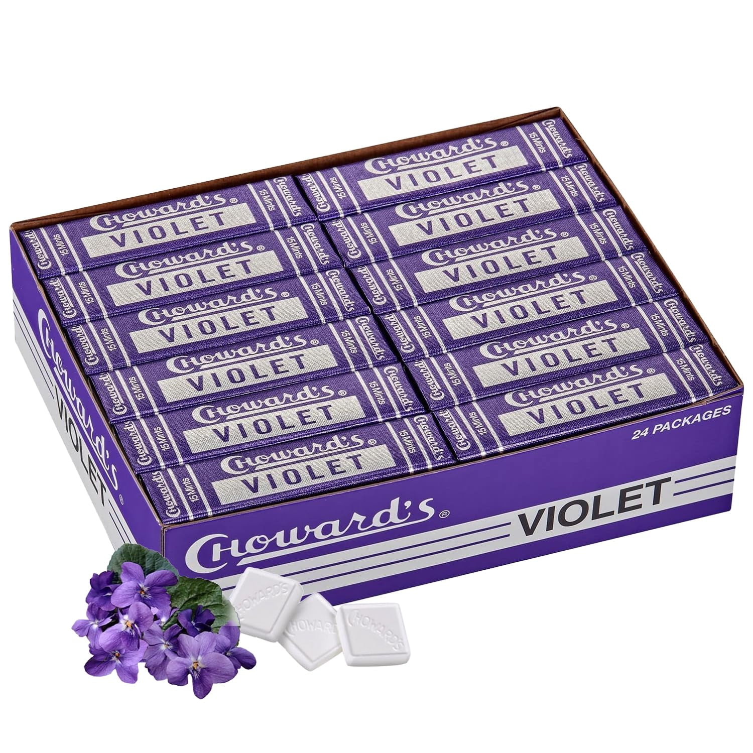 Choward's Violet Mints Candy MFF30 | Bold Aromatic Flavor | Snacks in ...