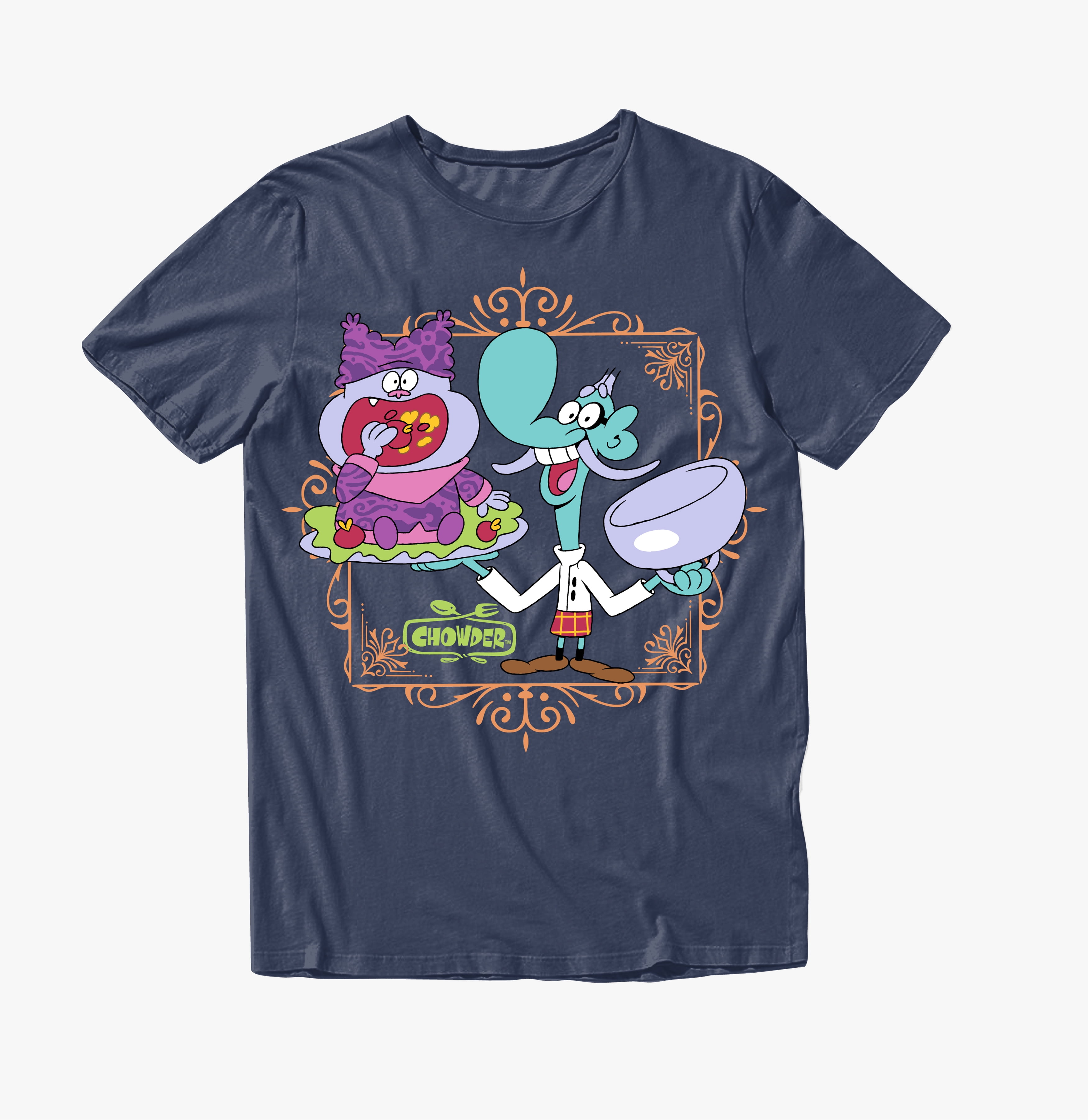 Chowder Mung Daal Mens and Womens Short Sleeve T-Shirt (J Navy, S-XXL ...