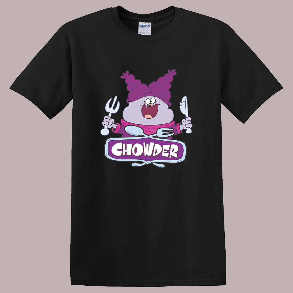 Chowder Need to Feed Cartoon Men's Black T-Shirt Size S-5XL - Walmart.com