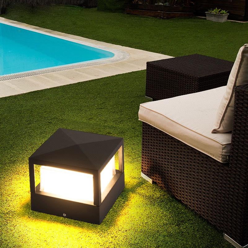 Choyclit Outdoor Recessed Floor Spotlight, Exterior Pillar Light for ...