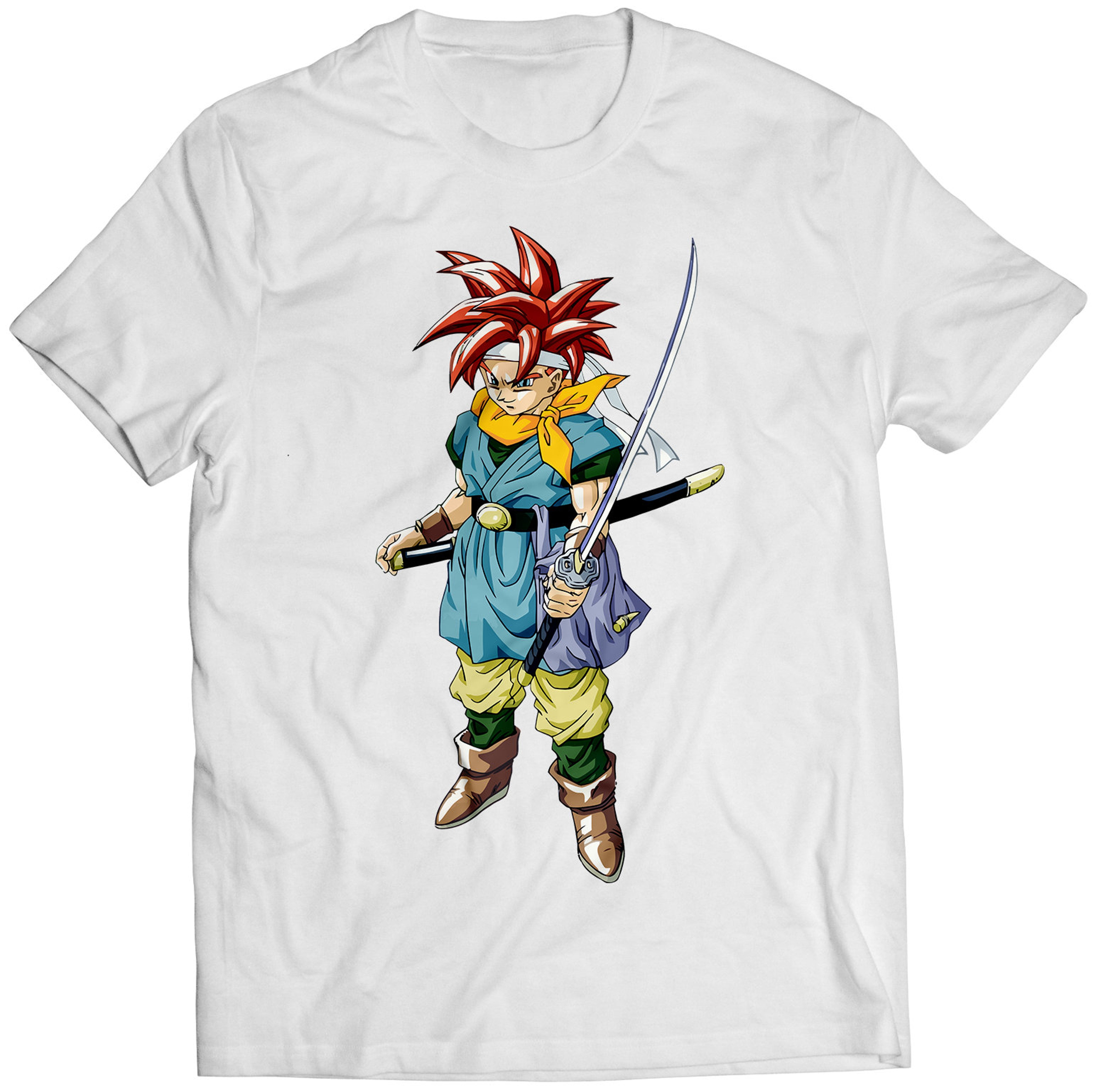Chr0n0 Trigger Crono Premium Unisex T-shirt(Vectorized Design ...