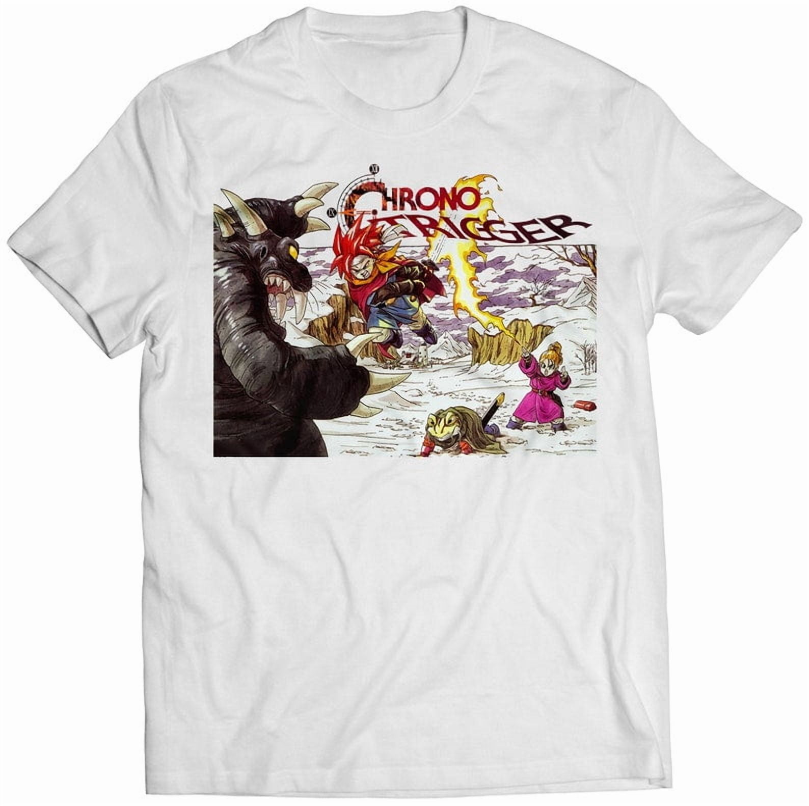 Chr0n0 Trigger Snes Cover Premium Unisex T-shirt (vectorized Design ...