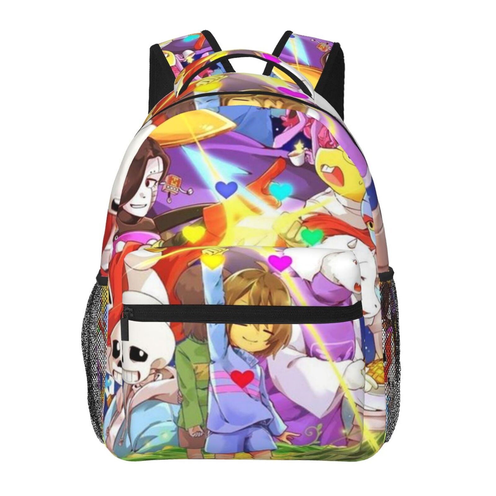Chracters Game Undertale Casual Backpack Laptop Daypack School Bag ...