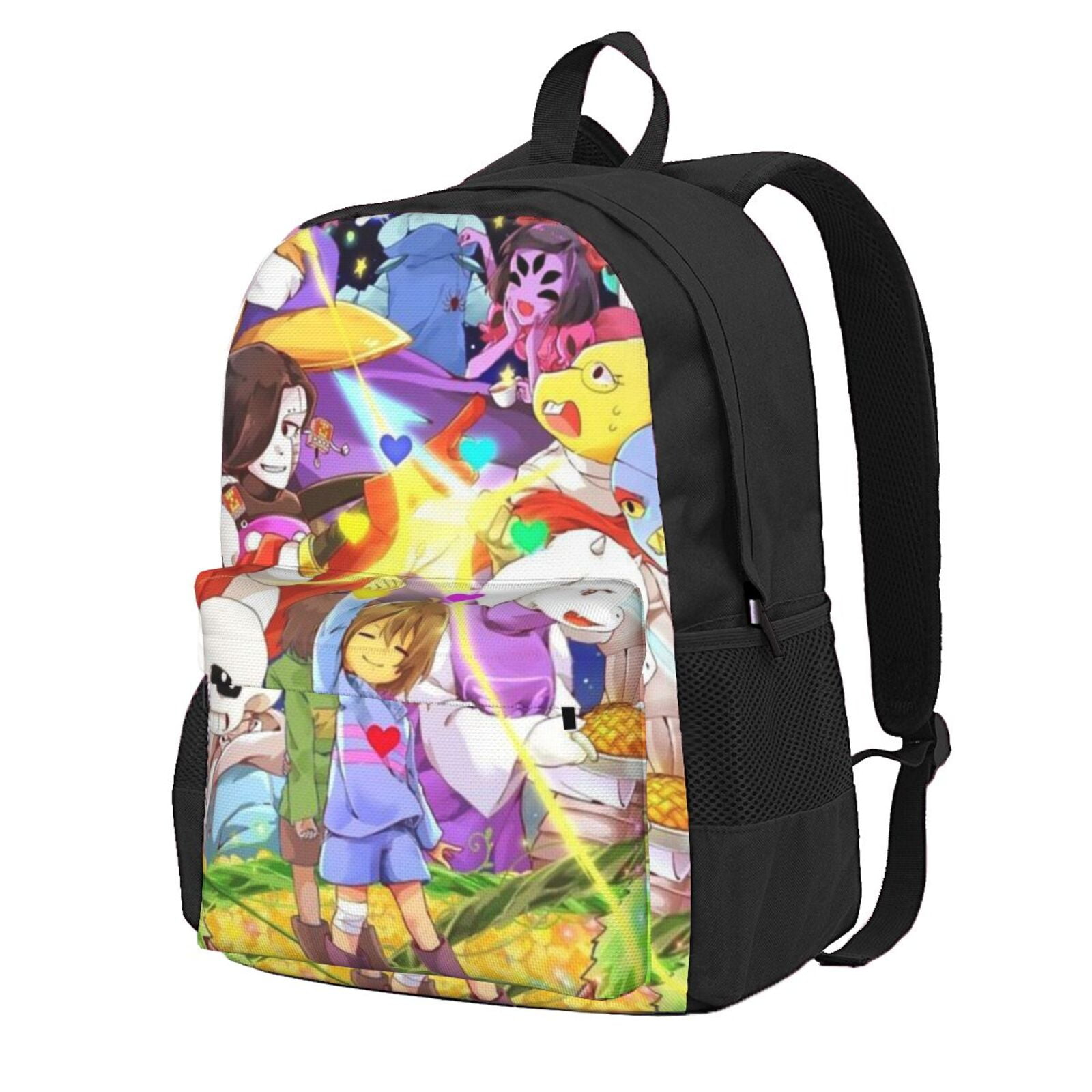 Chracters Game Undertale Casual Daypack Laptop Backpack Student School ...