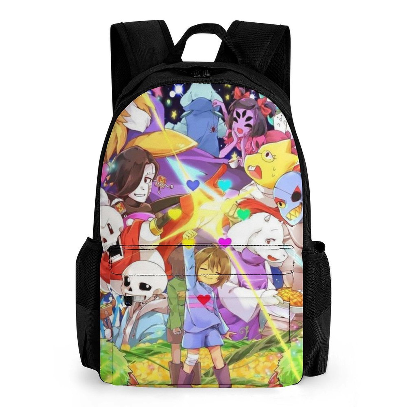 Chracters Game Undertale School Bag Laptop Backpack Large Capacity ...