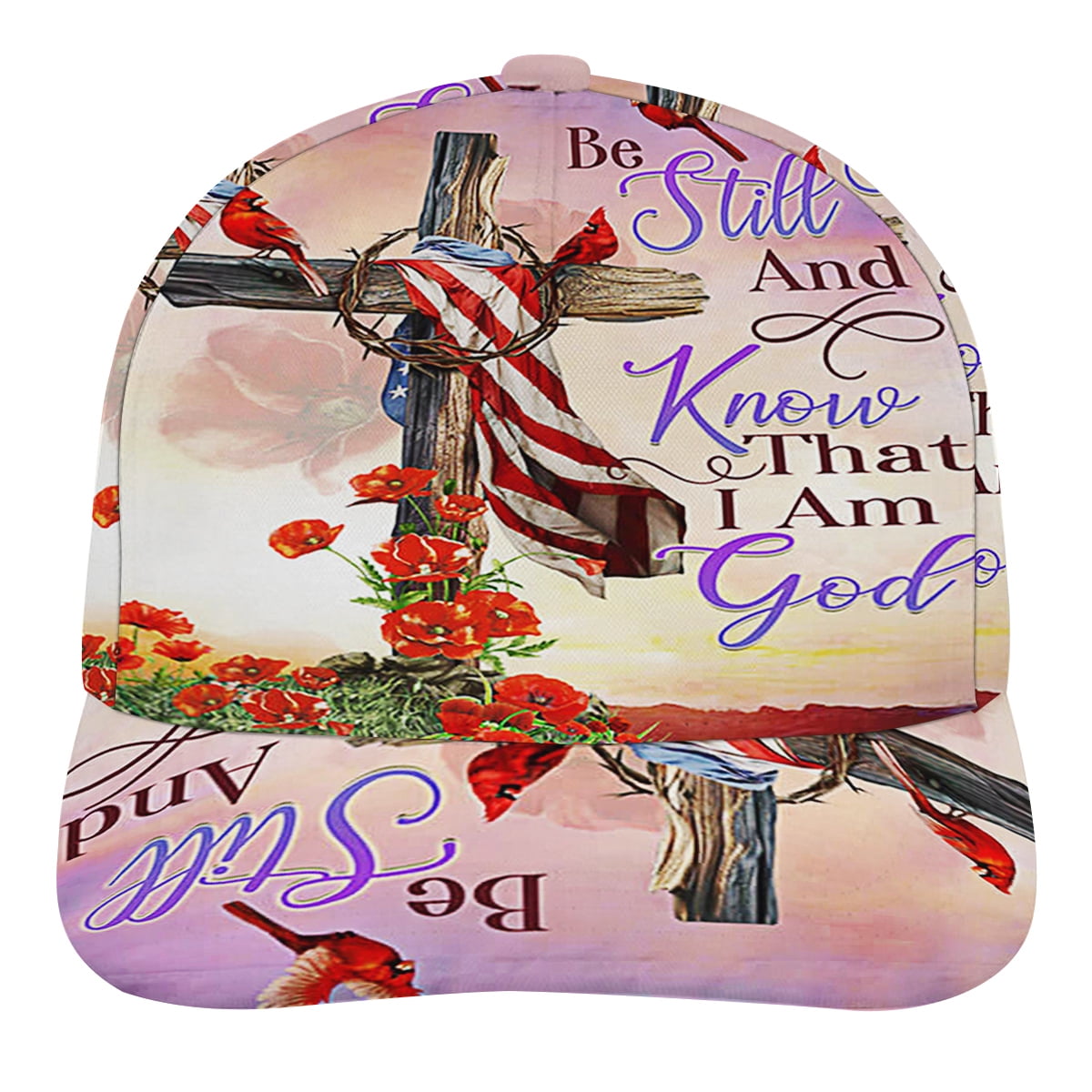 ChriStan Cross Be Stll And Know That I Am God baseball cap hat ...