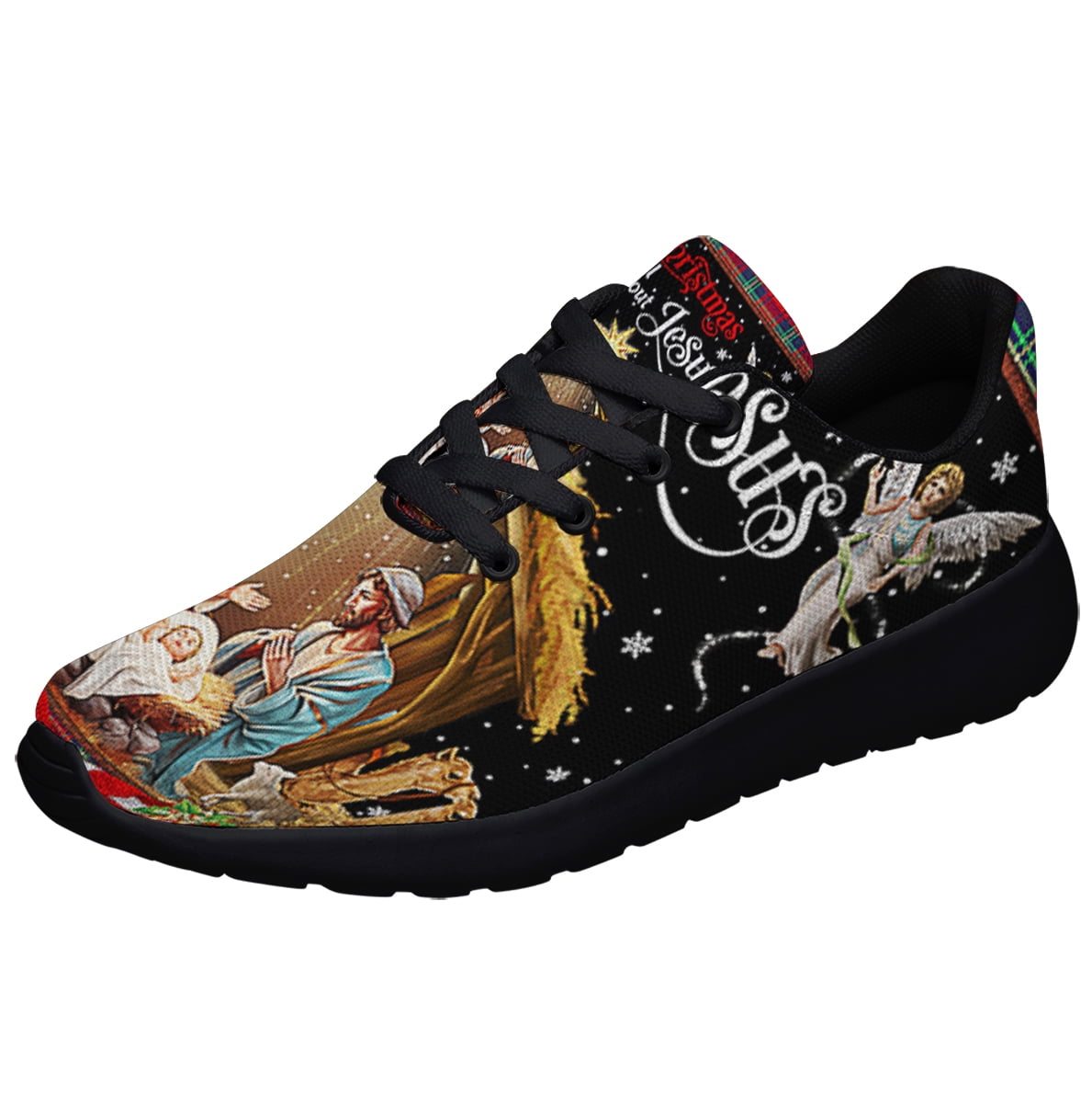 ChriStas It's All About Jesus Nativity of Jesus Holy Family Shoes ...