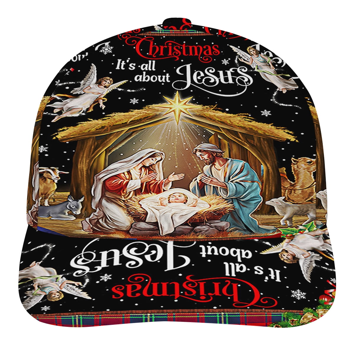 ChriStas It's All About Jesus Nativity of Jesus Holy Family baseball ...