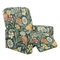 Chririnla Aesthetic Pumpkin Recliner Chair Covers Non Slip Single Sofa ...