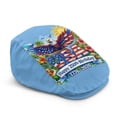 Chririnla American Flag Men's Newsboy Cap – 250Years Floral Summer Flat ...