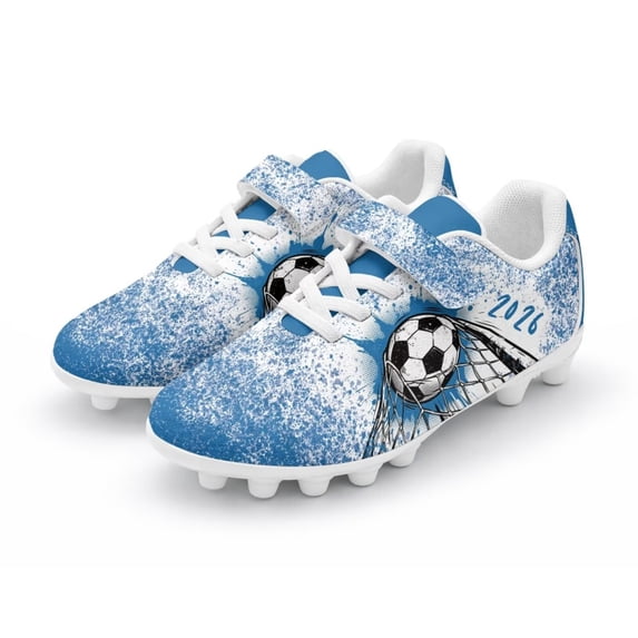 Chririnla Boys Girls Soccer Shoes Little/Big Kid Football Cleats ...