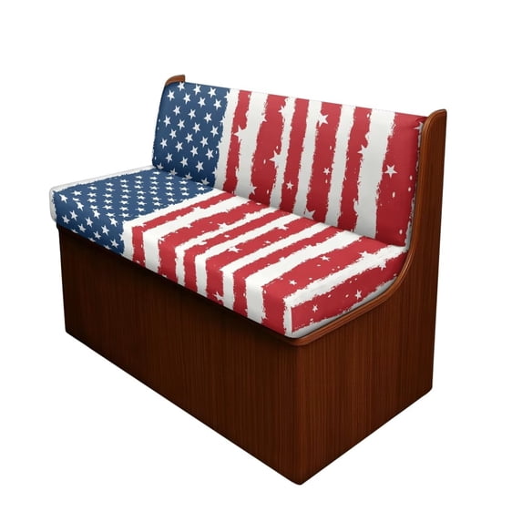 Chririnla Camper Couch Cover Stylish American Flag RV Dinette Cushion ...