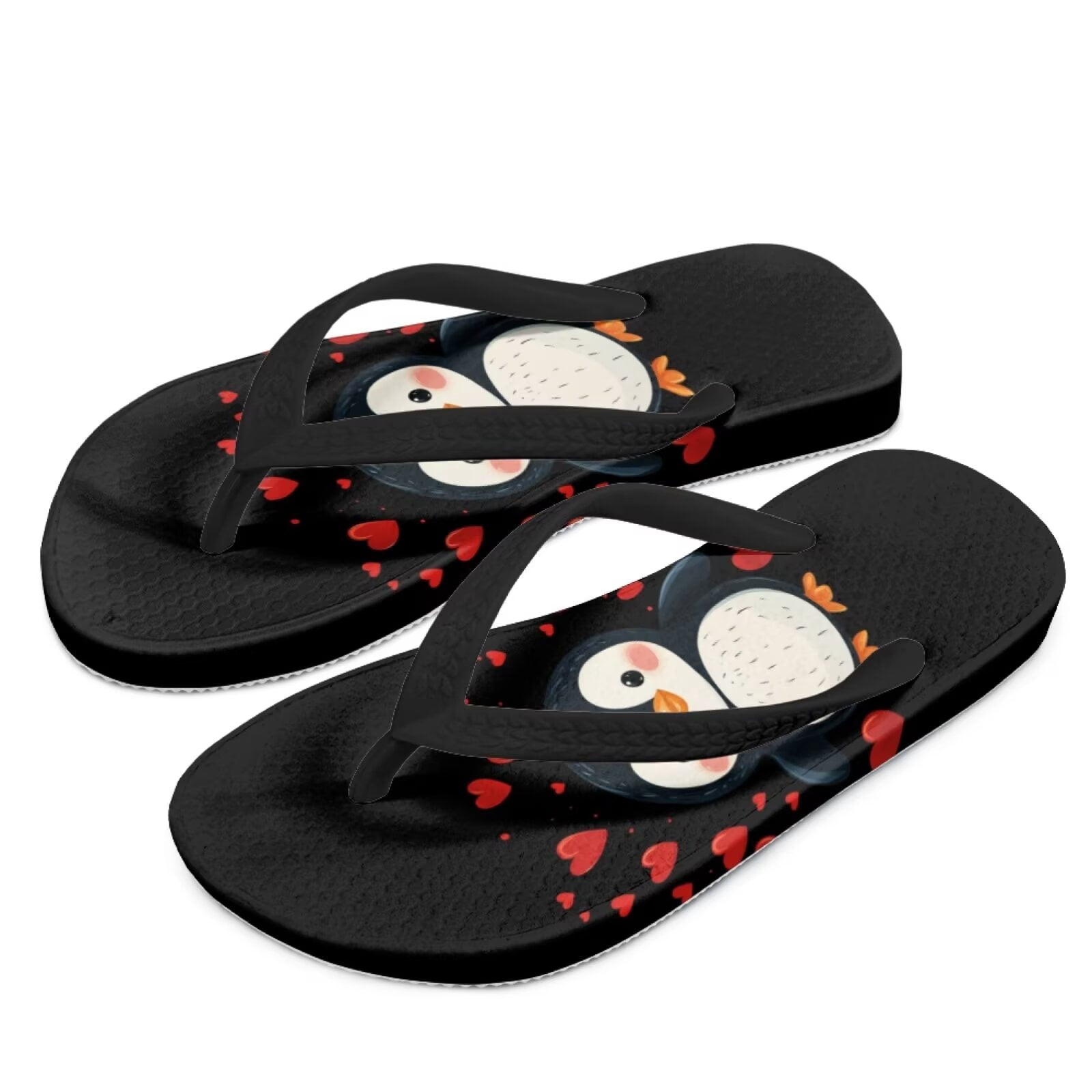 Chririnla Cartoon Penguin Print Kids Flip Flop - Comfortable & Stylish ...