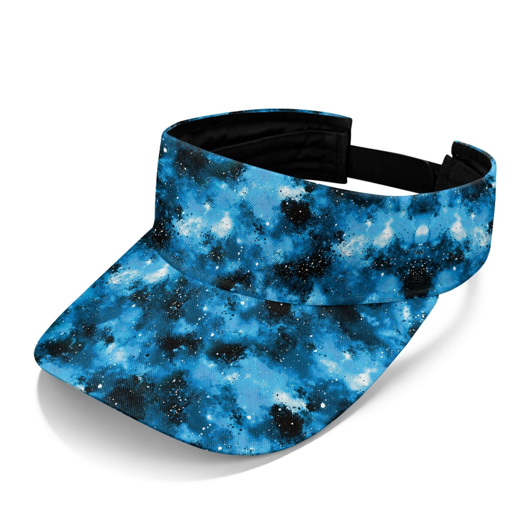 Chririnla Deep Blue Nebula UV Protection Empty Top Visor, Polyester ...