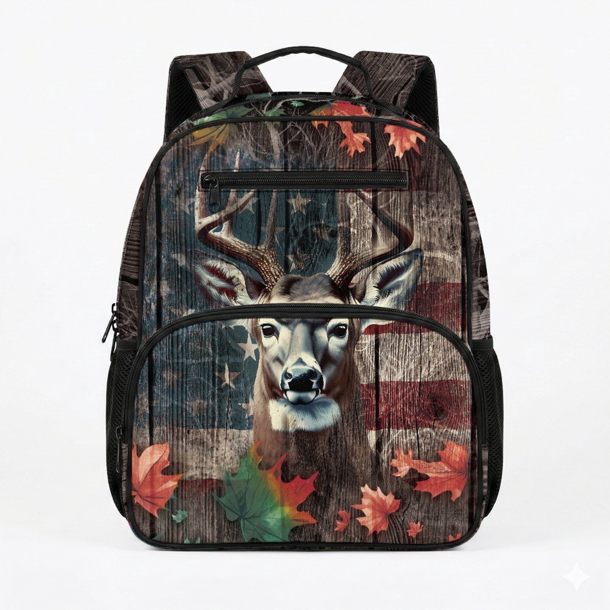 Chririnla Deer Pattern Toddler Backpack for Little Kids, Polyester ...