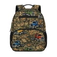 Chririnla Easy Clean Preschool Backpack for Outdoor Hiking, Truck Camo ...