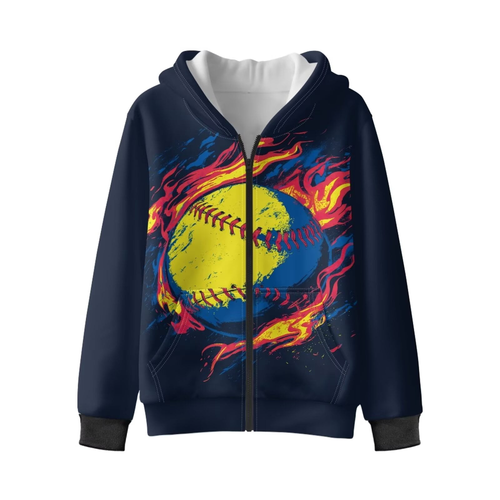Chririnla Fluffy Zip Up Jacket for Girls and Teen Girls - Trendy Fall ...