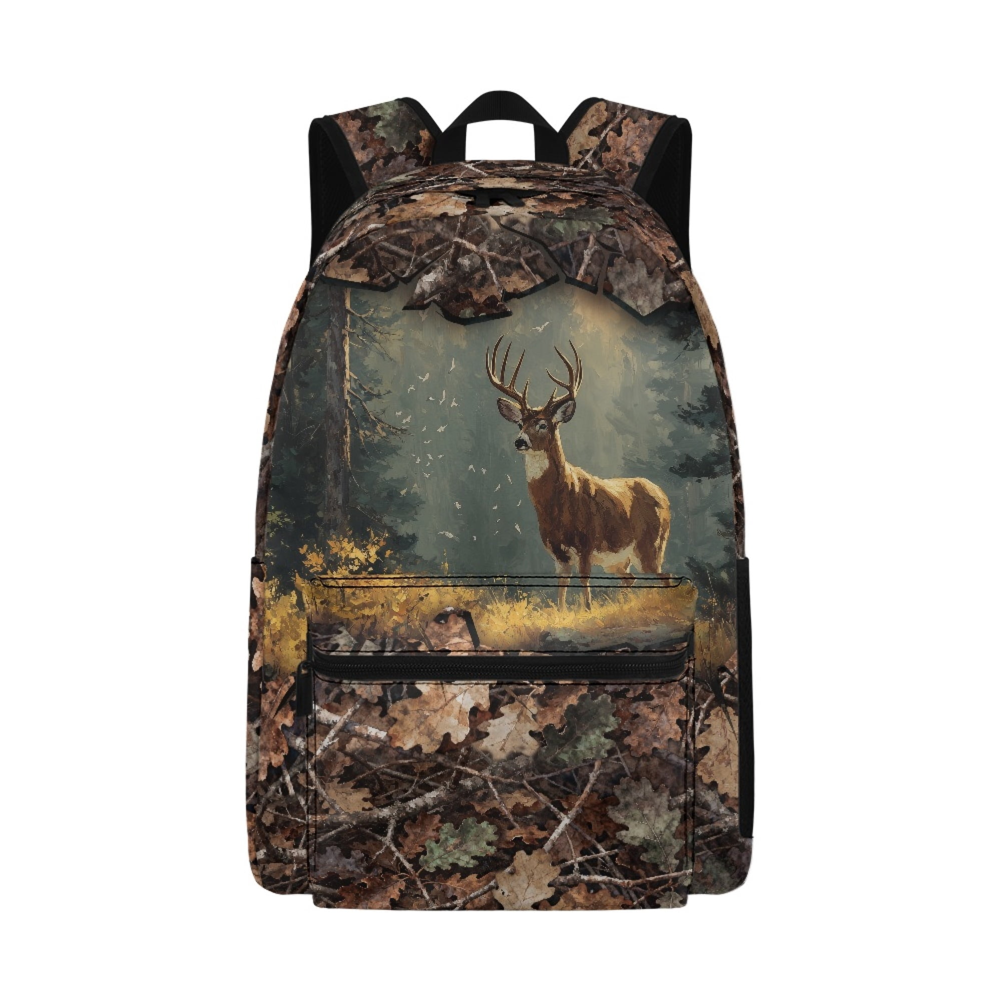 Chririnla Forest Buck Deer Camo Children School Backpack Soccer Pattern ...