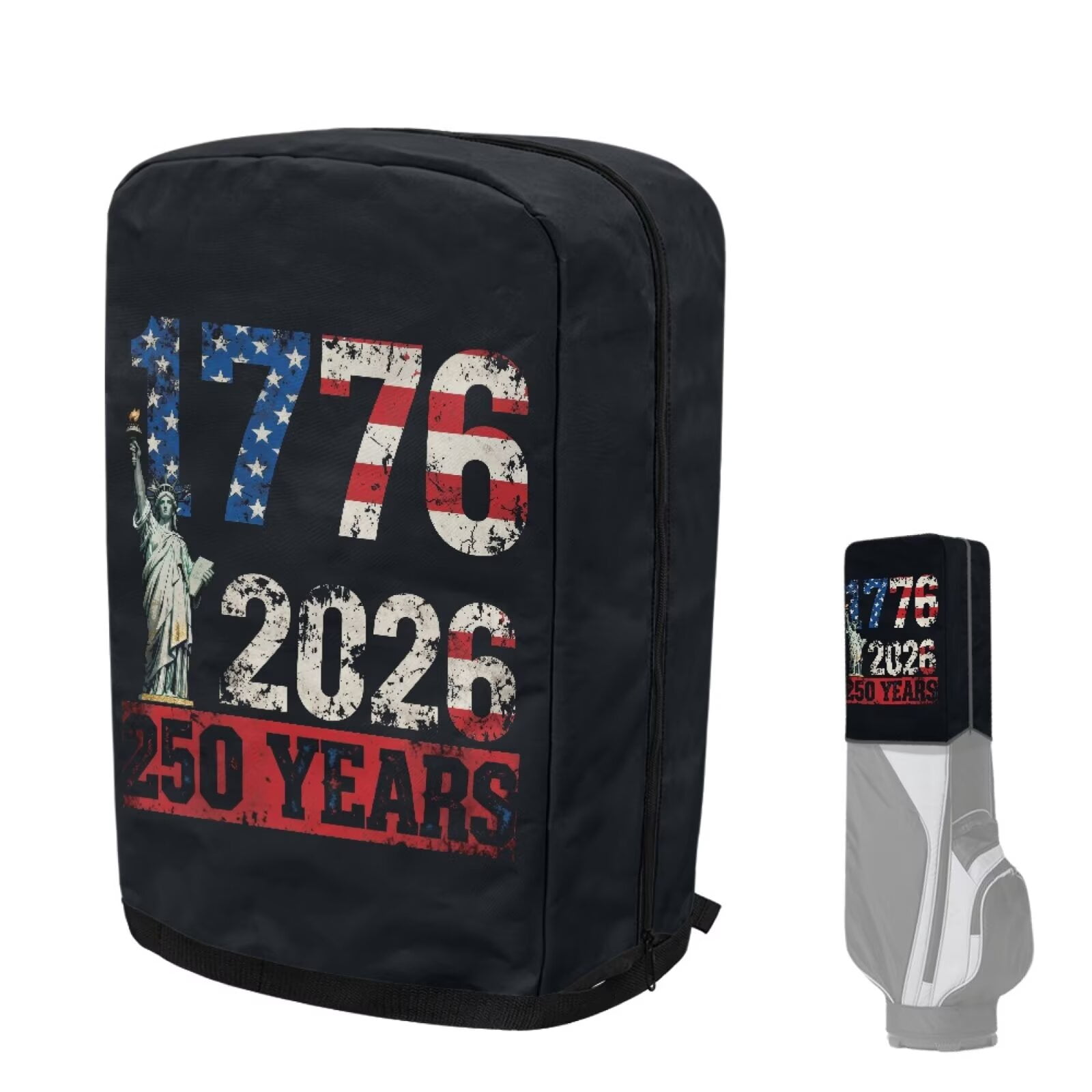 Chririnla Golf Bag Cover Rain Hood Heavy Duty 1260D Material Dustproof ...