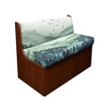 Chririnla Green Mountain Print RV Dinette Cushion Covers 2 Pack ...