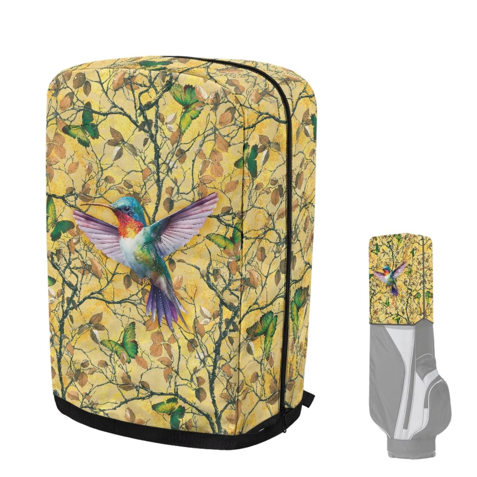 Chririnla Hummingbird Golf Bag Dust Cover Universal Club Protection ...