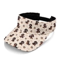 Chririnla Open Top Polyester Fabric Sun Visor Cap for Outings Beach ...