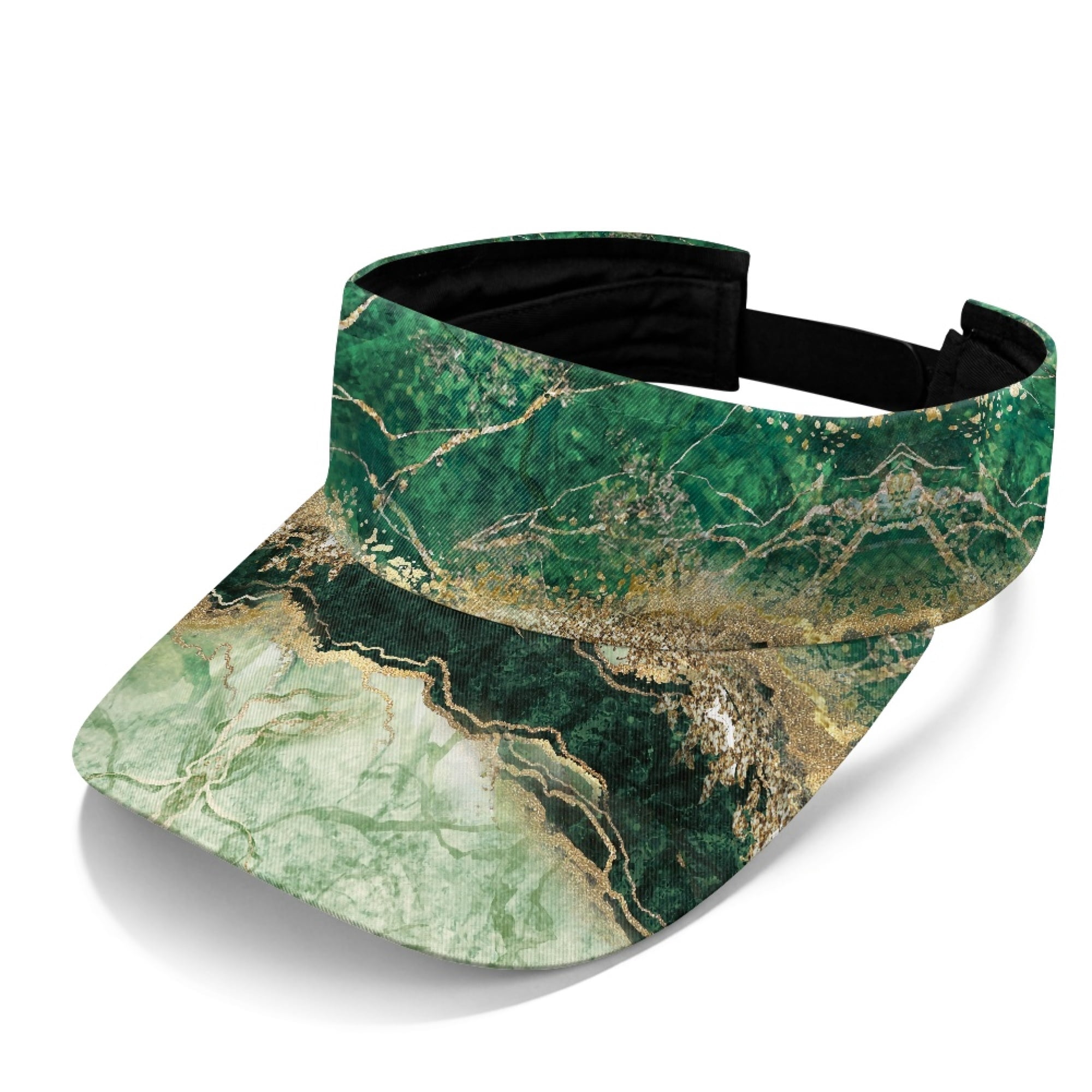 Chririnla Open Top Polyester Fabric Sun Visor Hat for Travel Summer ...