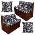 Chririnla RV Dinette Cushion Covers Booth Set Chicken Blossom Print ...
