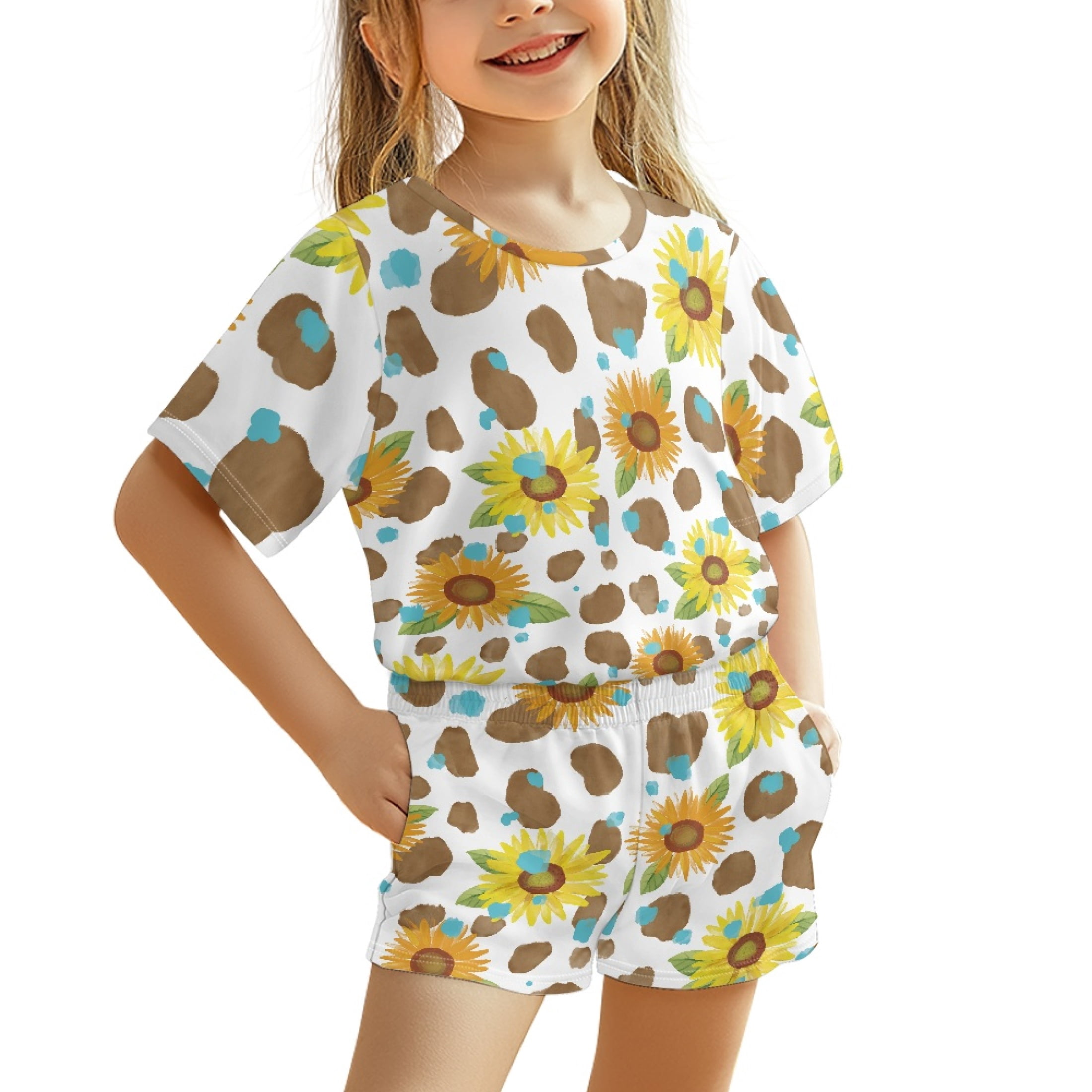 Chririnla Short Fiber Jersey Kids Outfit for Summer Soft Durable 2 ...
