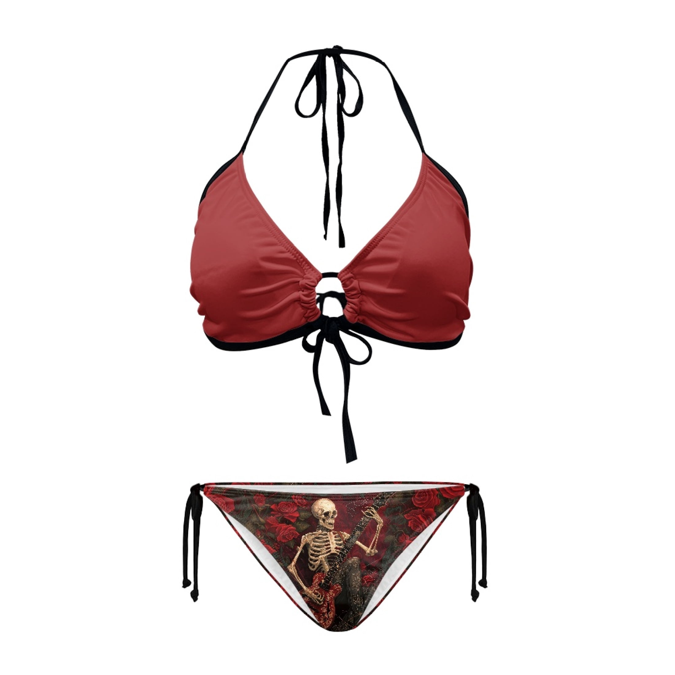 Chririnla Triangle Design Women Two Piece Bikini Set for Poolside ...