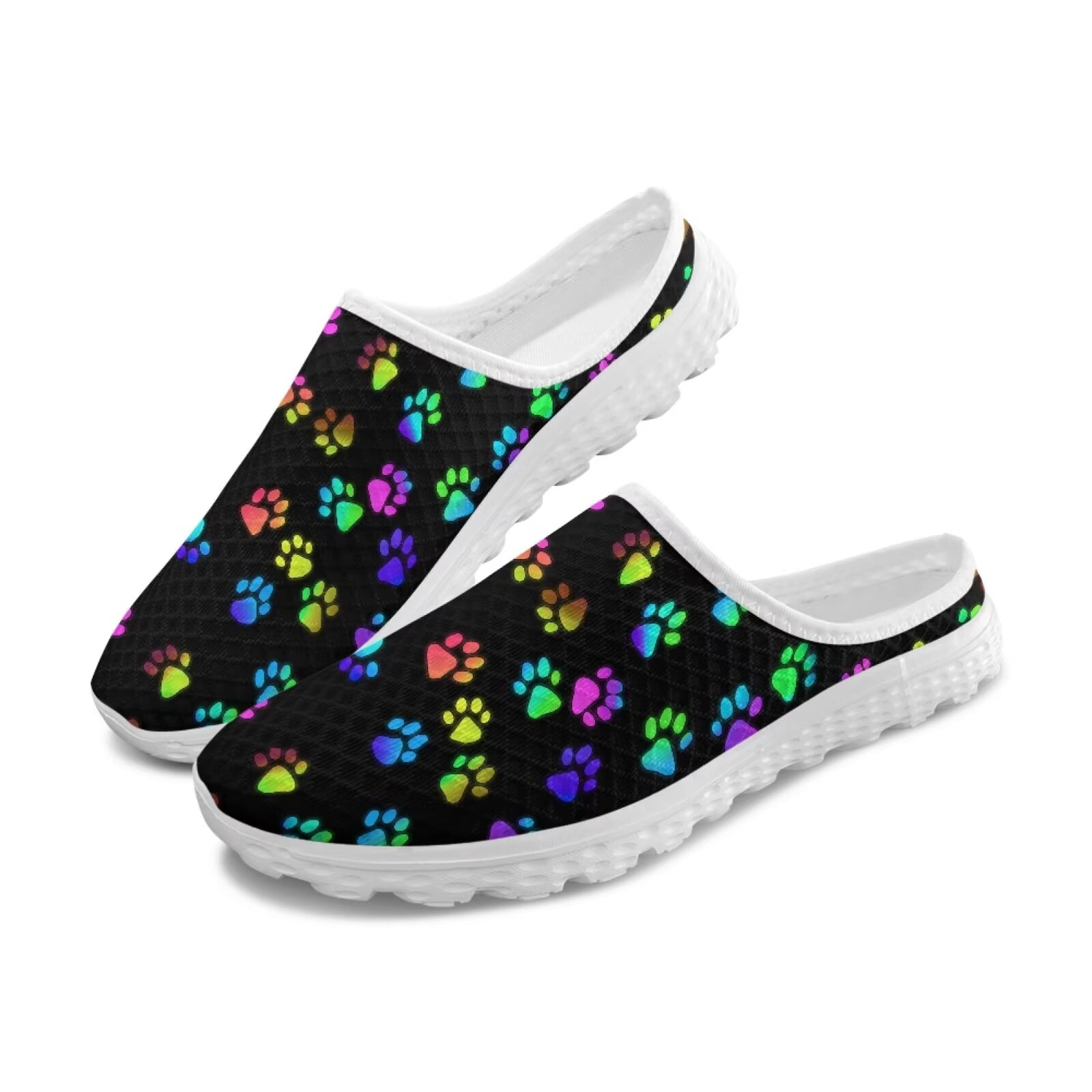 Chririnla Womens Shoes Mule Sport Lightweight Backless Soft Mesh Clog ...