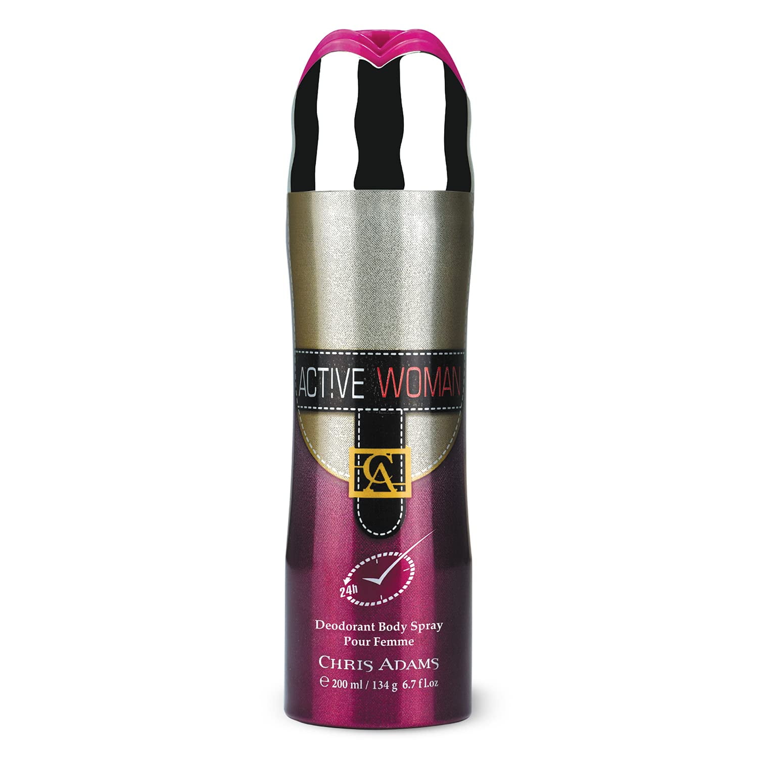 Chris Adams Active Woman Deodorant Body Spray 200ml, 6.7 Fl.oz ...