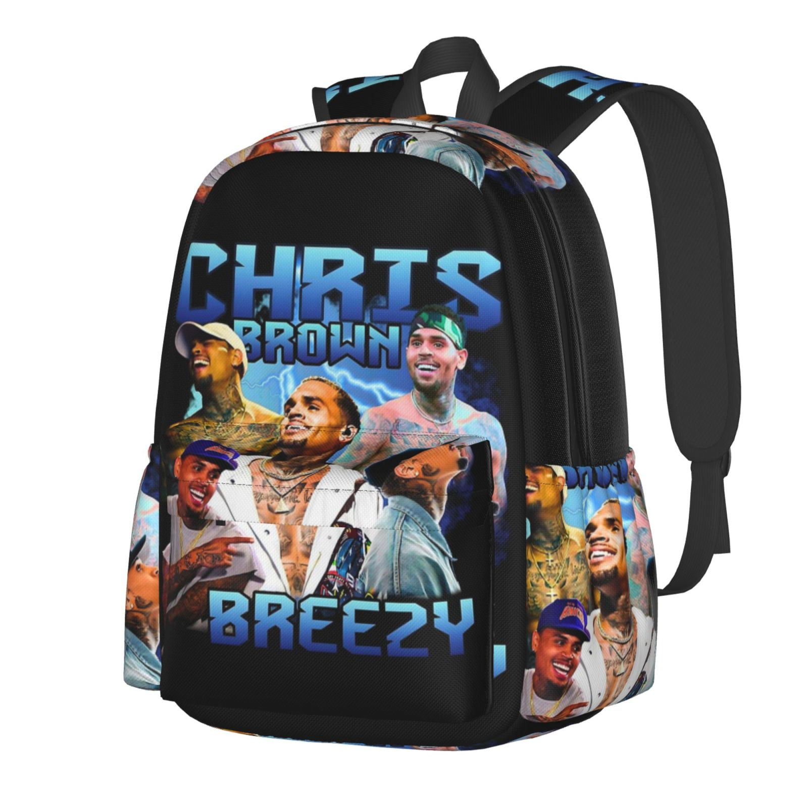 Chris Bro-W Backpack Cartoon Backpacks Travel Laptop Daypack 17 Inch ...