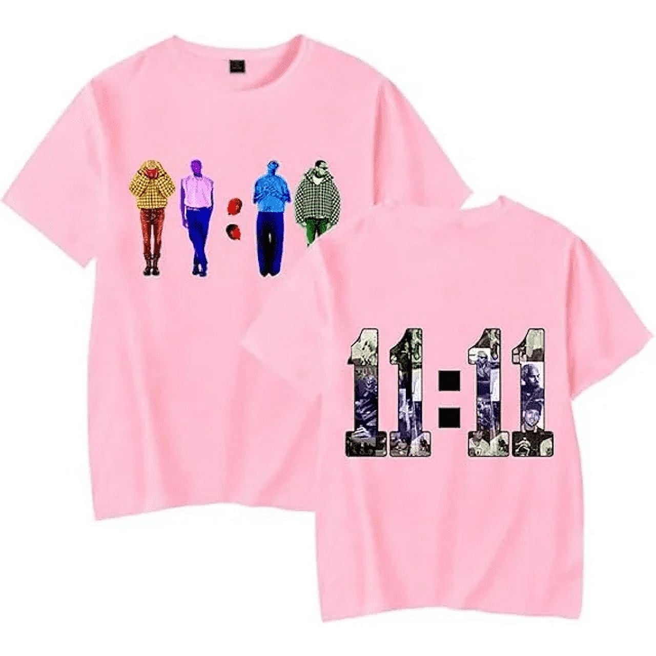 "Chris Brown 11:11 Tour Unisex Cotton T-Shirt - Hip-Hop Merch, Short ...