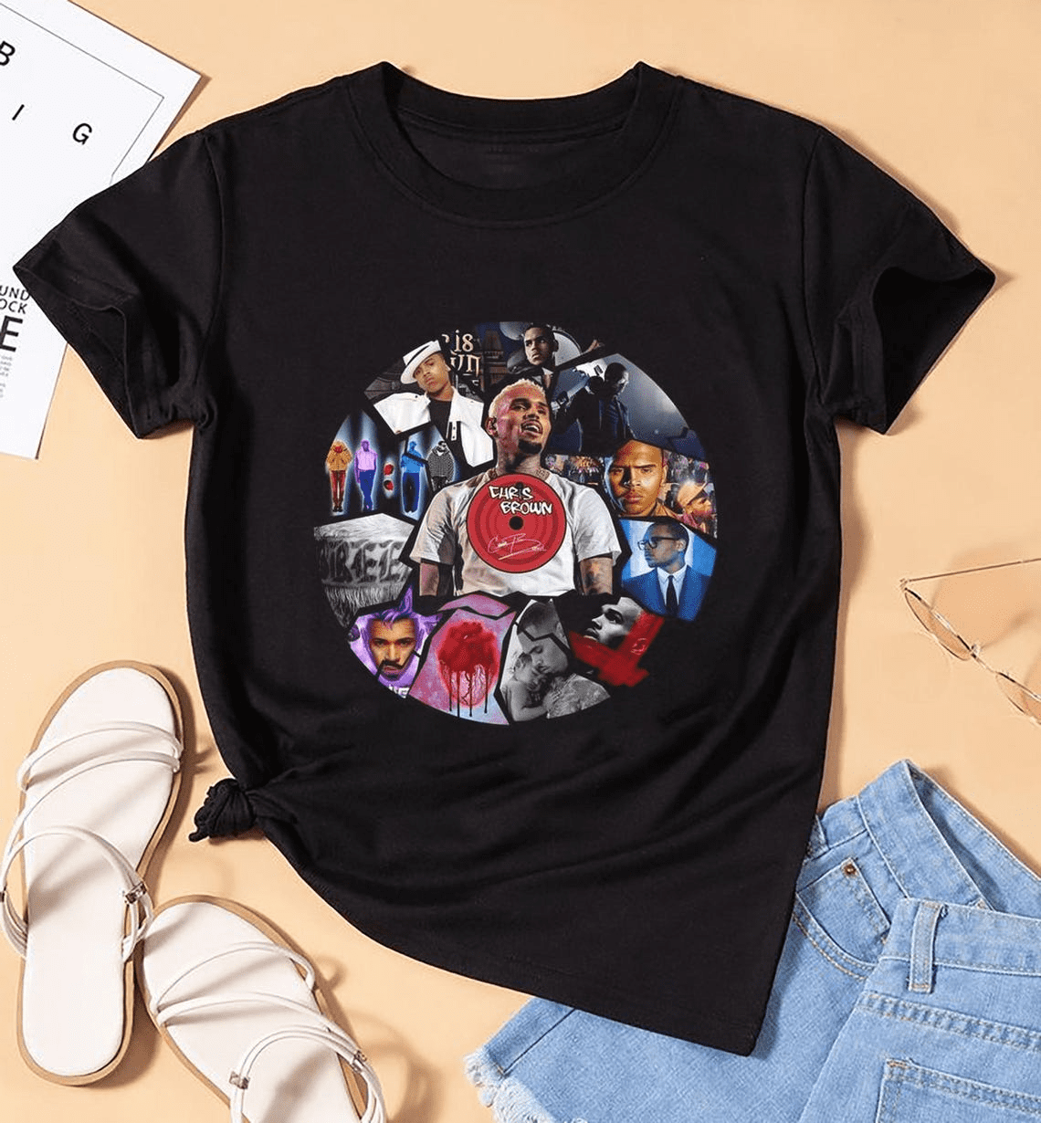 Chris Brown Albums Merch, World Tour 2025 Vibes, Breezy Style, CB Fan Gift For Music Lovers ...