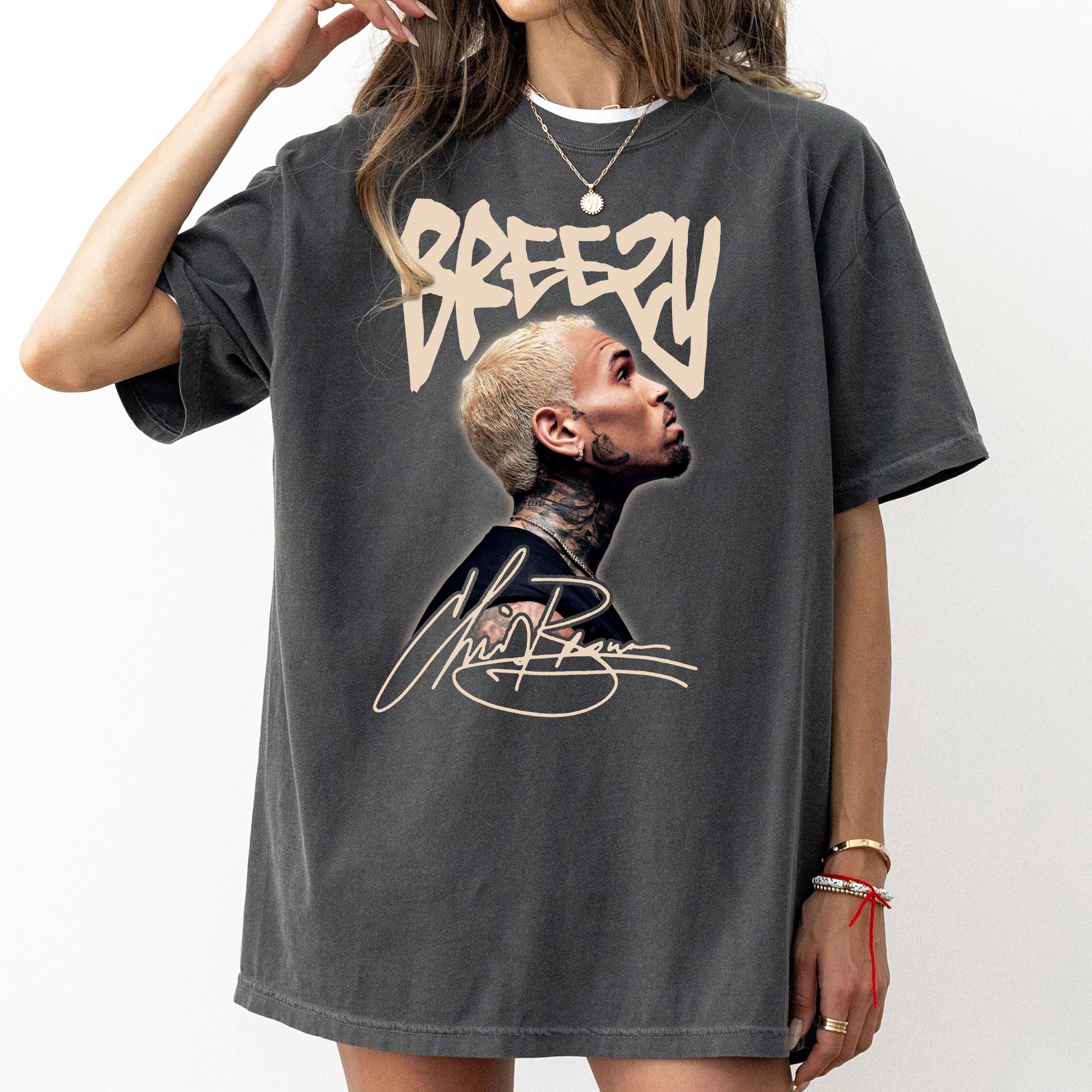 Chris Brown Breezy Bowl Tour Shirt, Chris Brown Merch Shirt, Breezy ...
