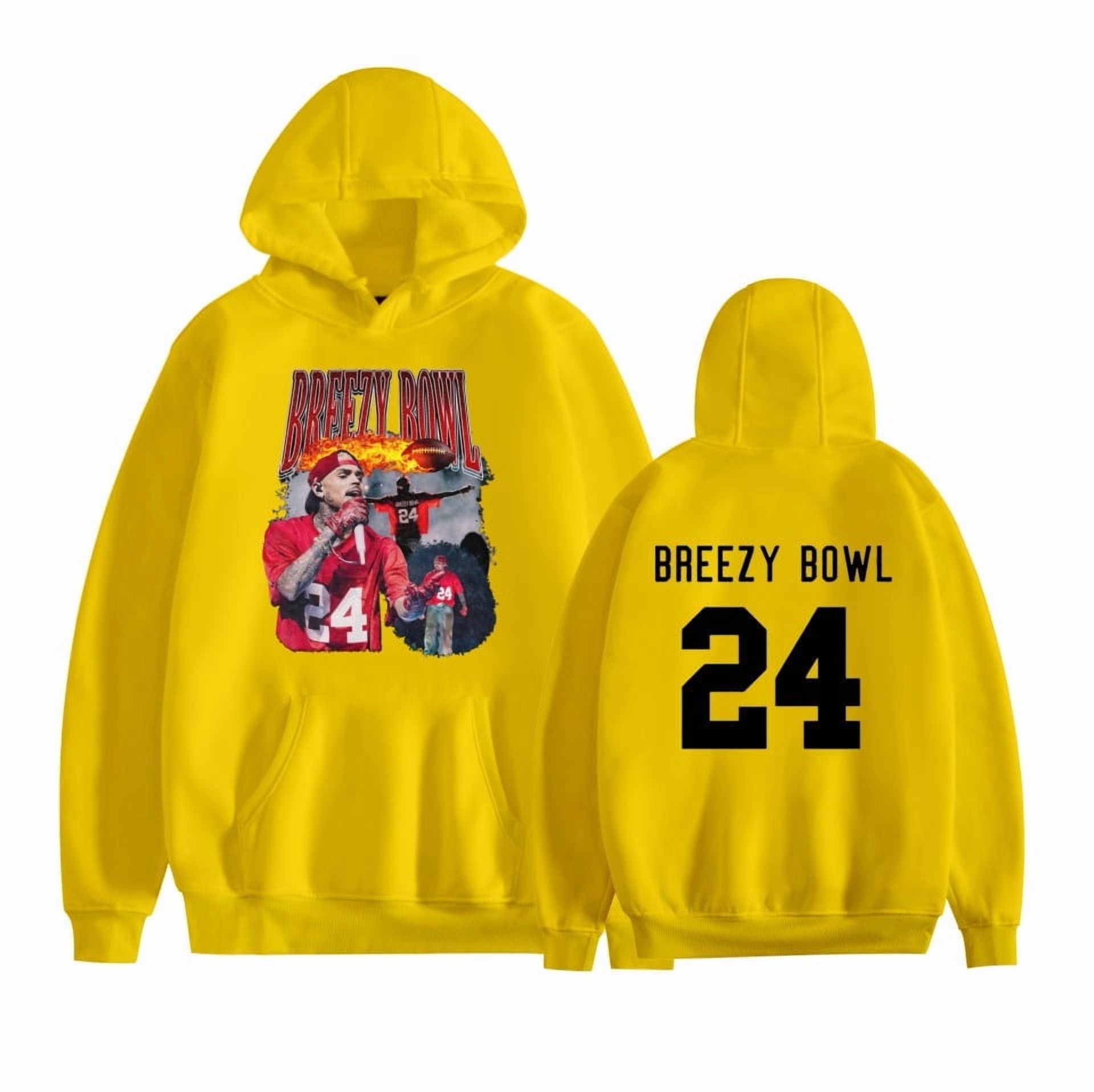 Chris Brown Breezy Bowl XX Merch Unisex Oversized Fleece Hoodie - Retro ...